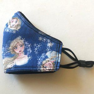 Disney | Accessories | Disney Frozen Elsa Adjustable Face Mask ...